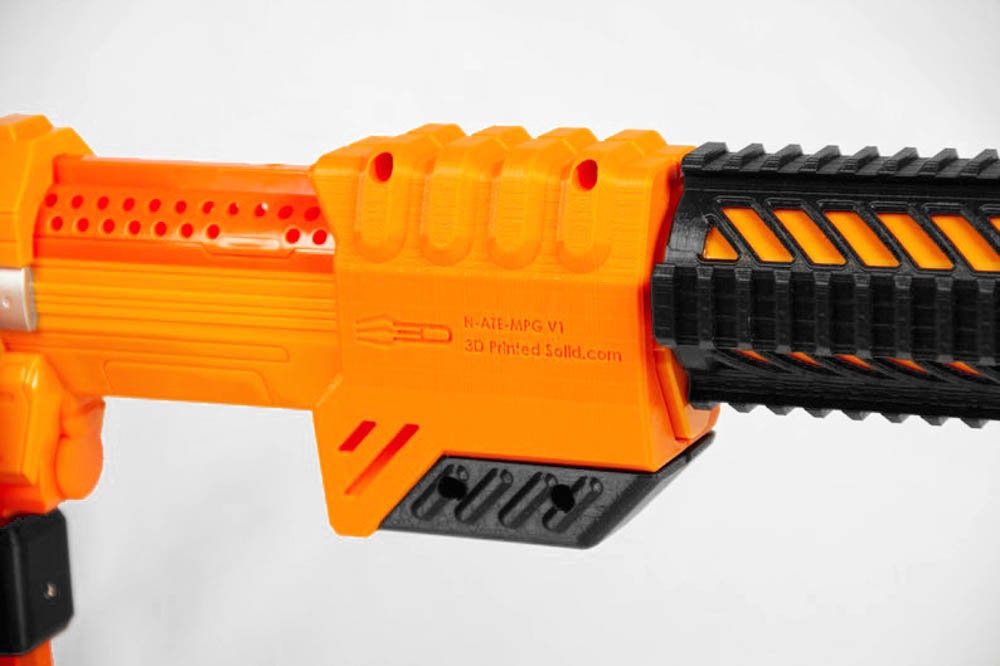 Dosslamhouser Pump Grip for Nerf Alpha Trooper Blaster | Etsy