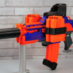 3D Printed Solid Nerf Magazine Clip Mount (cam Lock Design) - Etsy