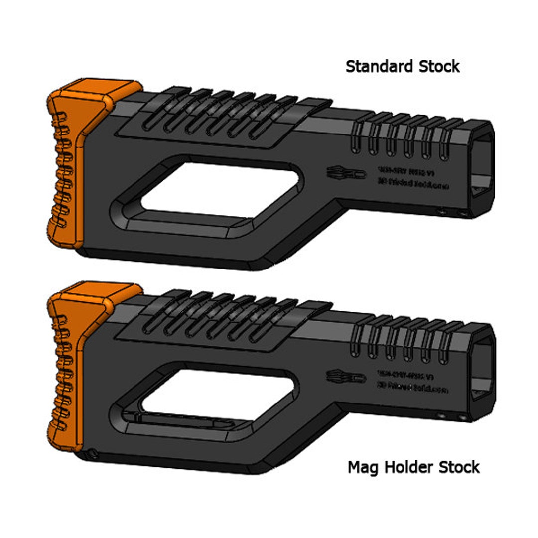 Tsukaremashita Shoulder Stock for Nerf® Gun - Etsy Canada