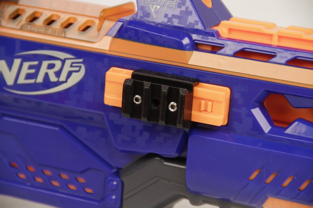3D Printed – Nerf to Picatinny Mini Rail for Nerf Gun - Etsy