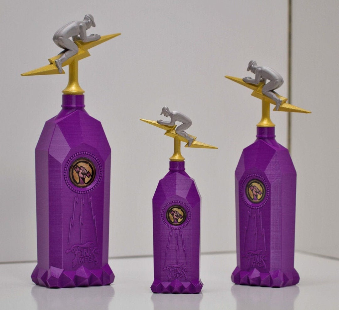 Bioshock Infinite Shock Jockey Vigor Bottle no oficial - Etsy México