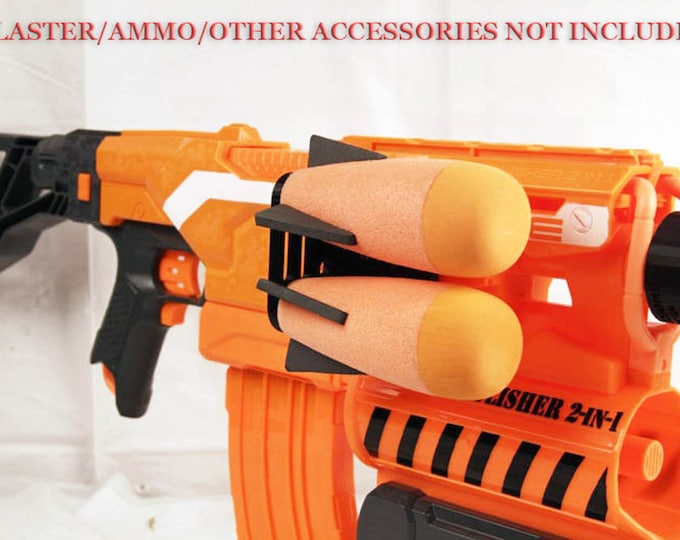 3D Printed Spare Bomb/missile Holder for Nerf Demolisher Blaster - Etsy