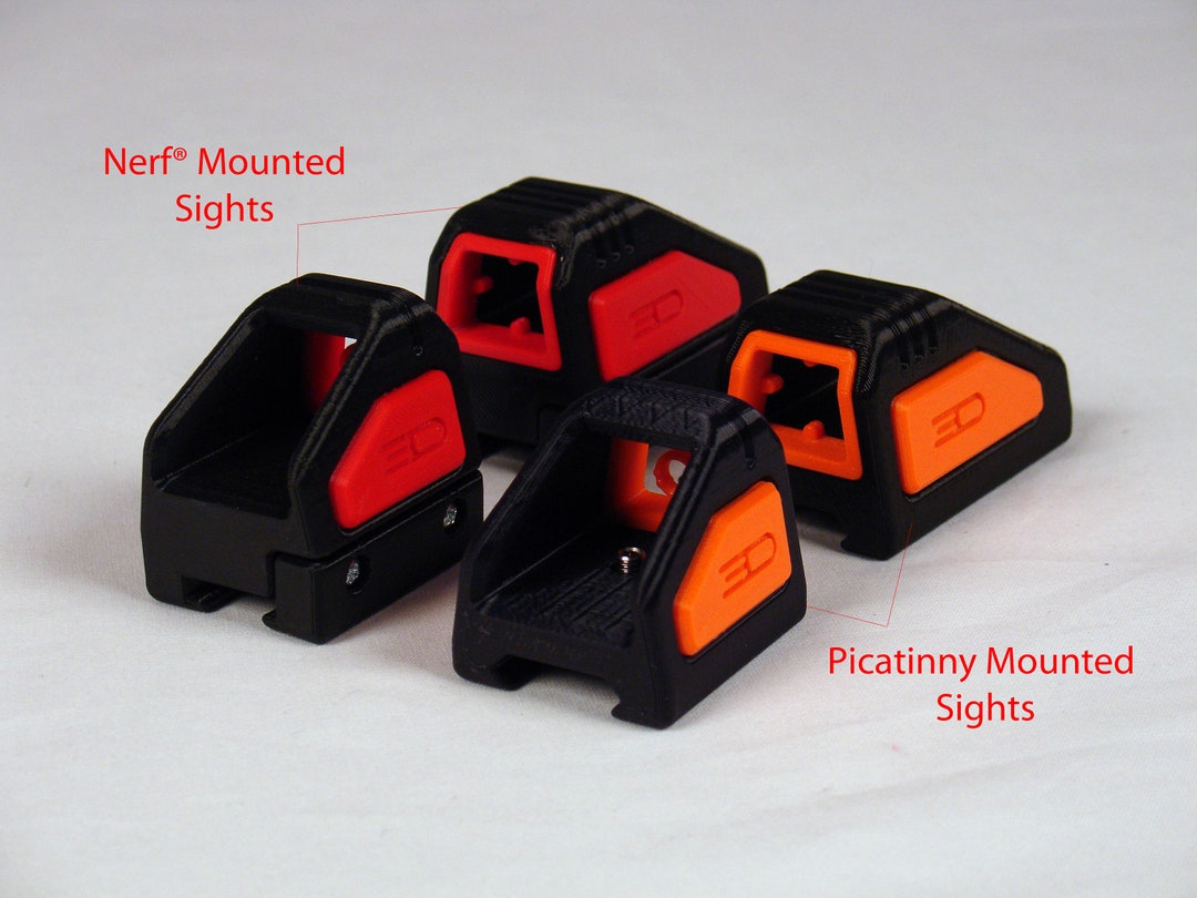 Fire Sights for Nerf®/picatinny Mount - Etsy
