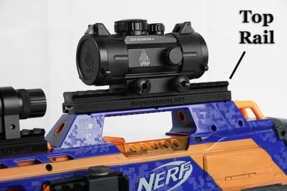 Picatinny Top/front/side/bottom/set Rails for Nerf Rapidstrike | Etsy