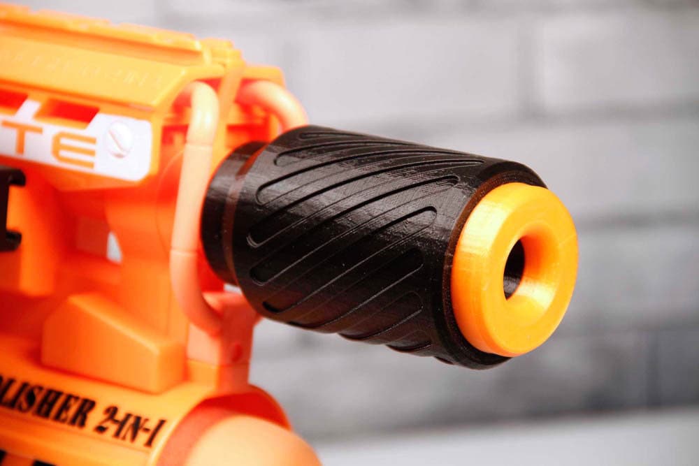 Kurz Suppressor for Nerf Blaster | Etsy