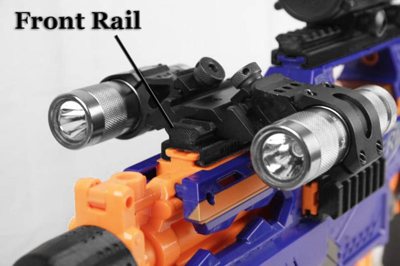 Picatinny Top/front/side/bottom/set Rails for Nerf Rapidstrike | Etsy
