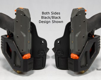 LOKI Nerf MAYFLY W/nightingale Wheels Talon Mag-fed Nerf Maverick Foam Dart Blaster - Etsy