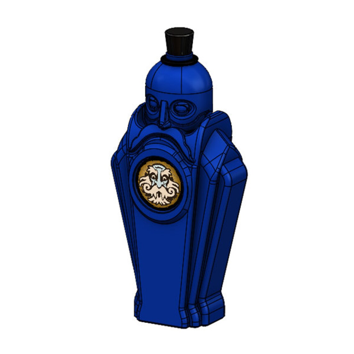 Bioshock Infinite Old Man Winter Vigor Bottle unofficial - Etsy