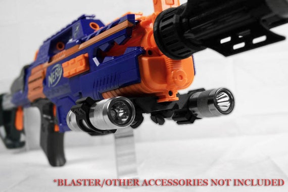 Dual 45 Degree Offset Rail for Nerf Blaster | Etsy