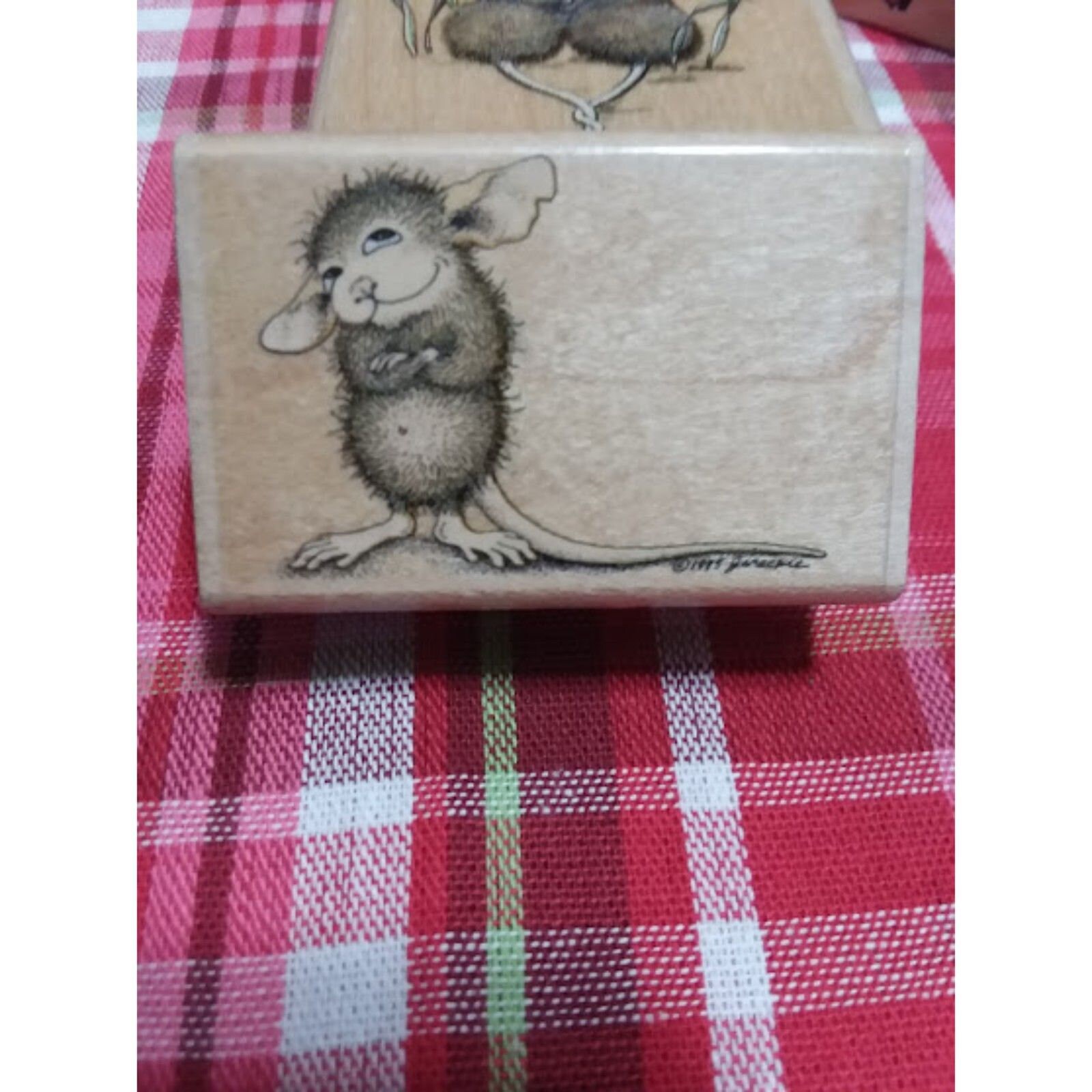 Vintage House Mouse Stamp Stampabilities 1995 Mudpie Wonders HMER 1003 ...