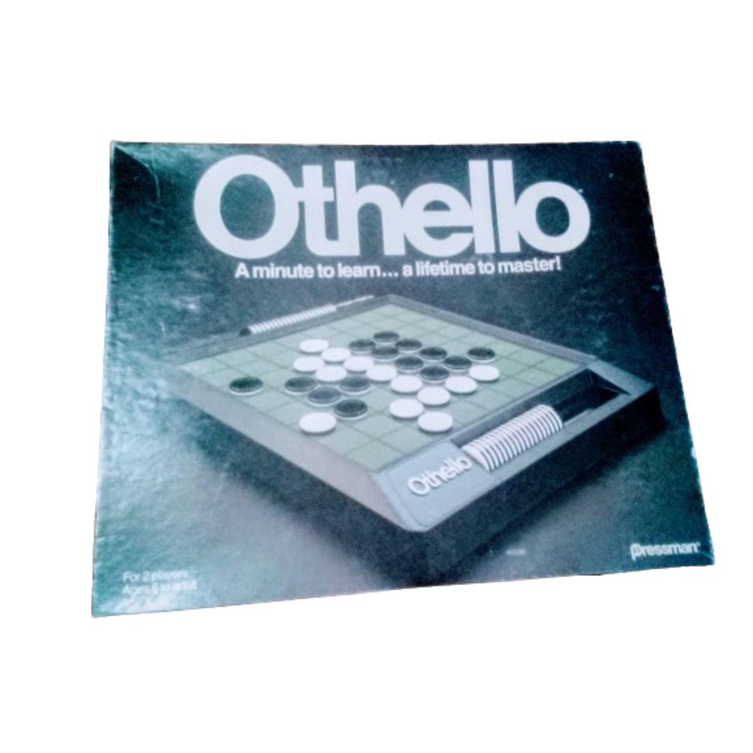 Vintage Othello Pressman 1990 Version Strategic Board Game - Etsy