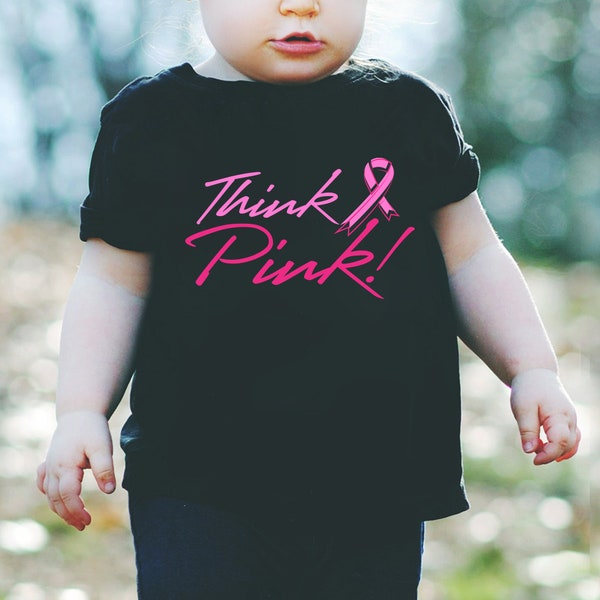 Think Pink Svg - Etsy