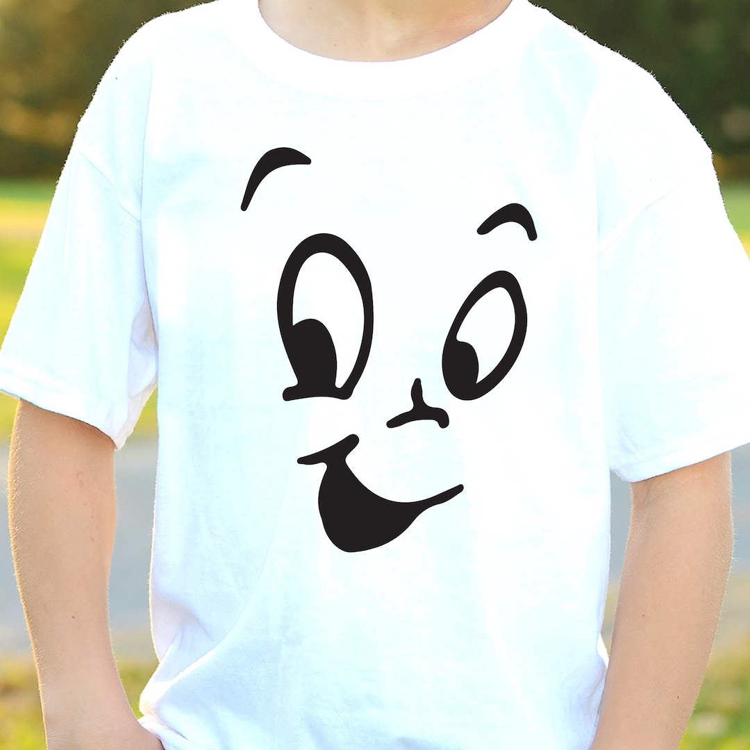 Casper Svg, Halloween Ghost SVG, Casper Face Svg, Halloween, Ghost Face ...