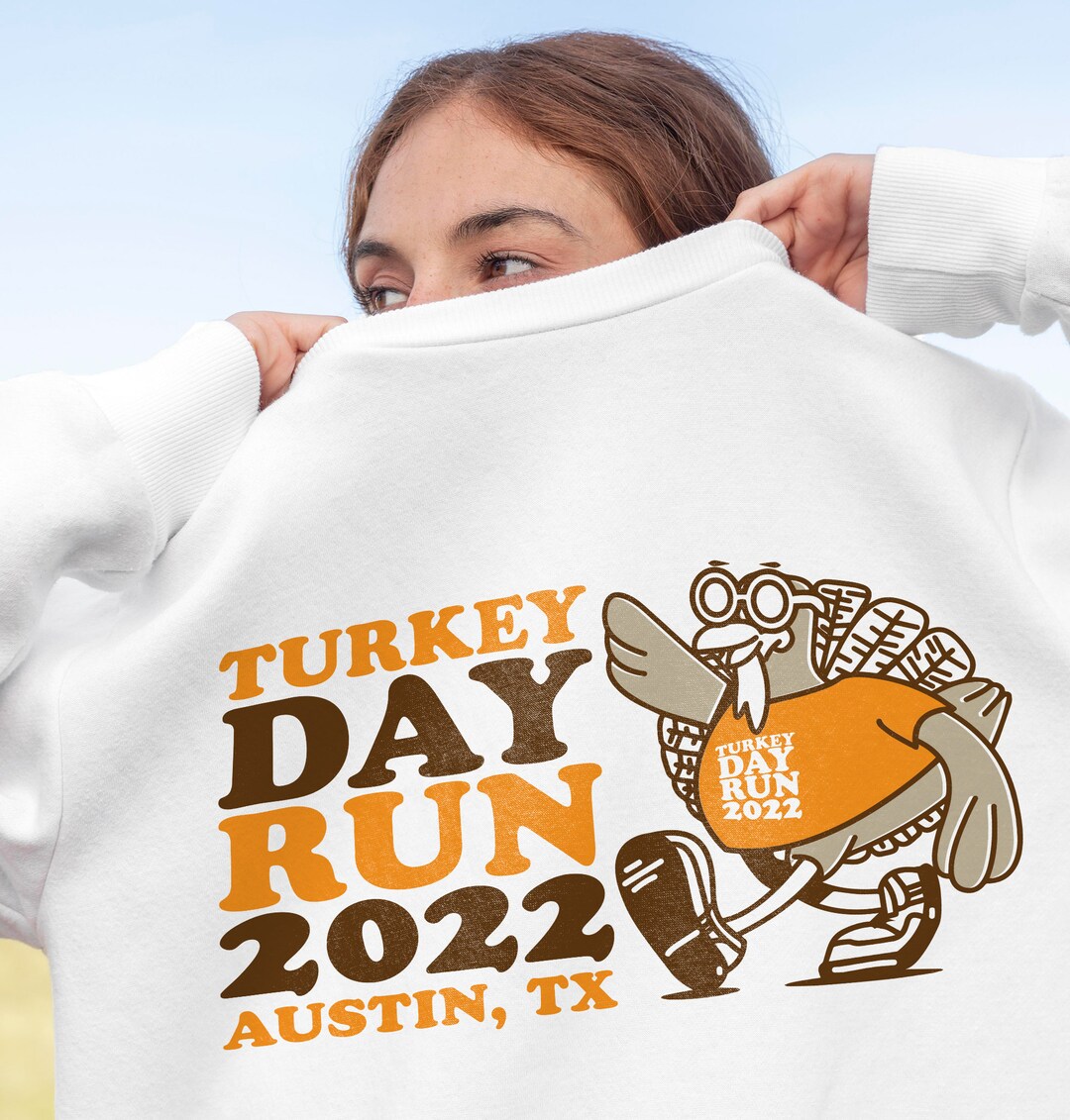 Custom Turkey Run Thanksgiving Day SVG Turkeyday SVG Turkey - Etsy