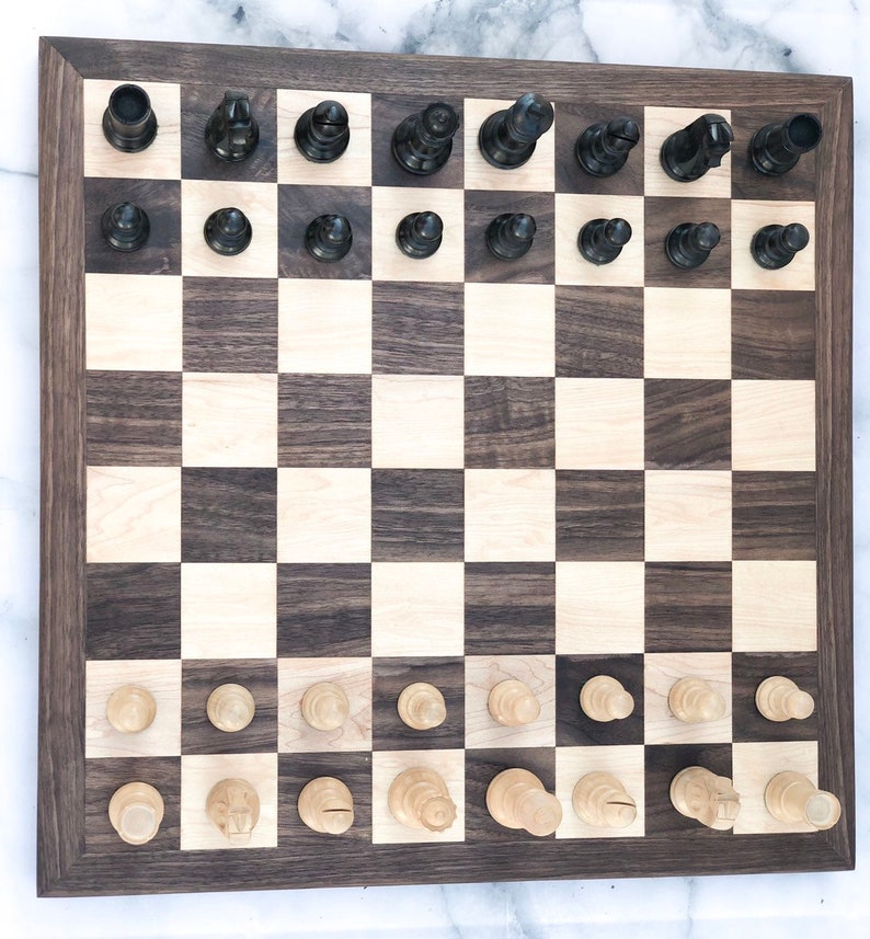 Full Size Chess Board - Etsy Canada