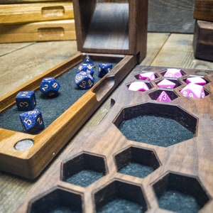 RPG Dice Vault and Tower - RPG Dice Tower - Dungeons Dice Storage - RPG ...