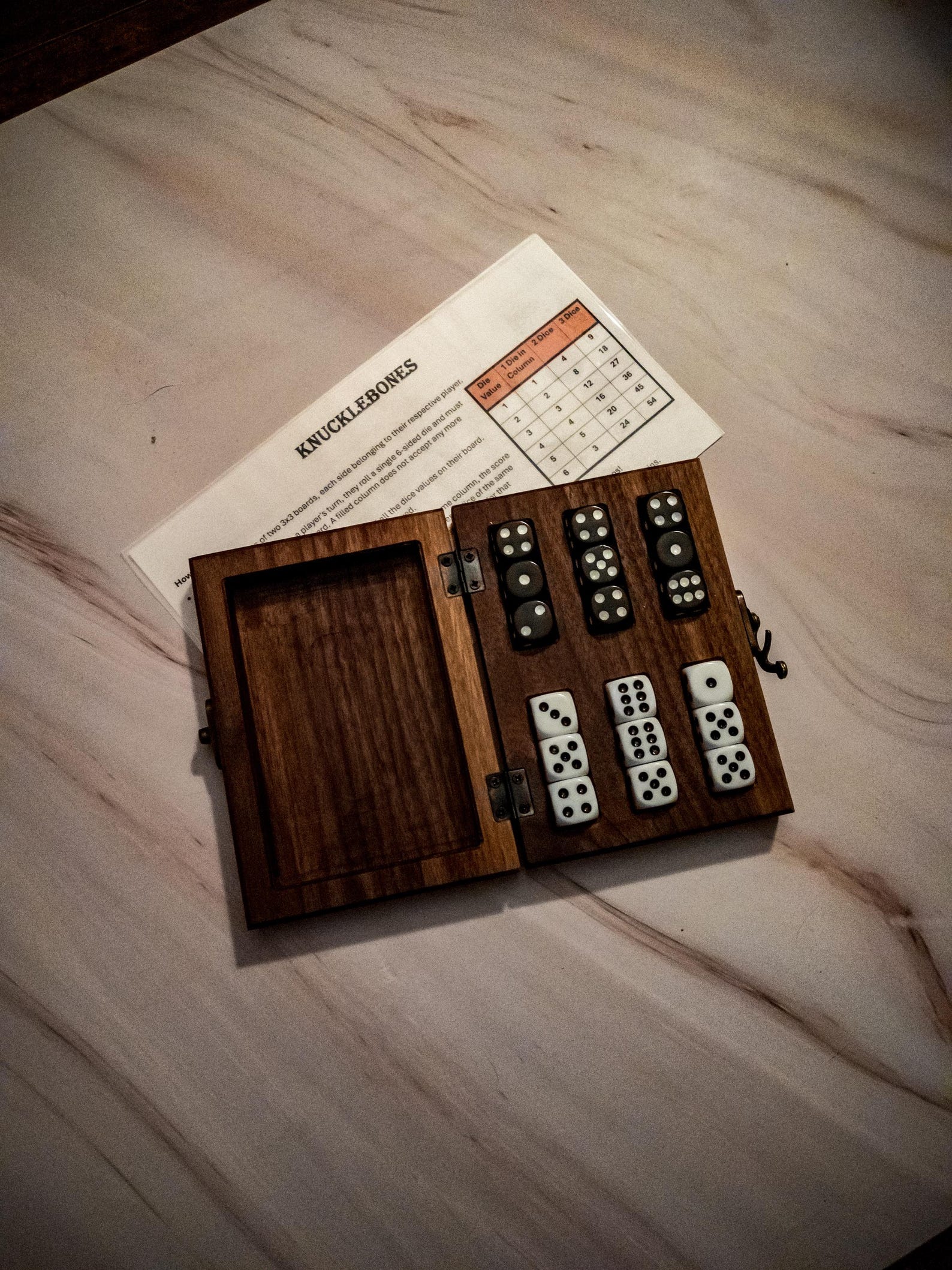 Knuckle Bones - Knuckle Bones Dice Game - Dice Strategy Game - Knuckle ...