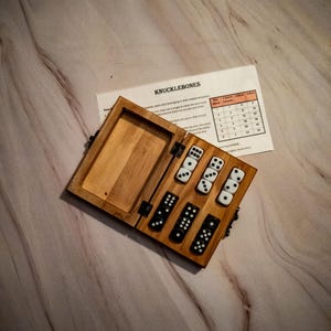 Knuckle Bones - Knuckle Bones Dice Game - Dice Strategy Game - Knuckle ...