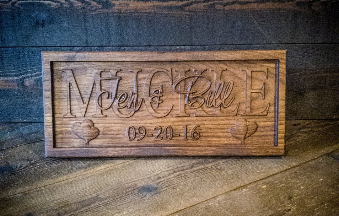 Personalized Wood Sign - Custom Wood Sign - Wood Sign - Etsy