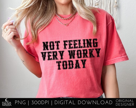Not Feeling It Today Clipart