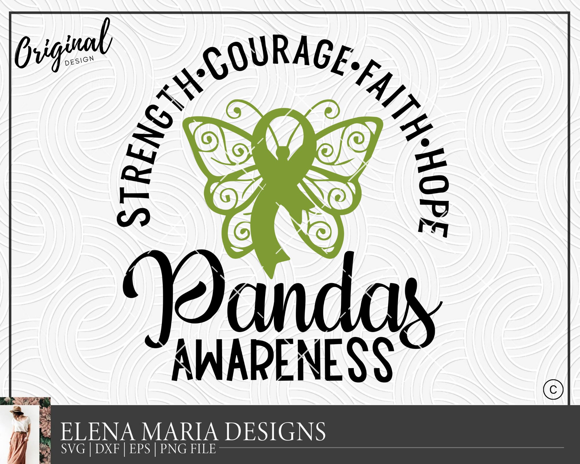 Pandas Awareness SVG File Faith Hope Love Svg Png Clip Art | Etsy