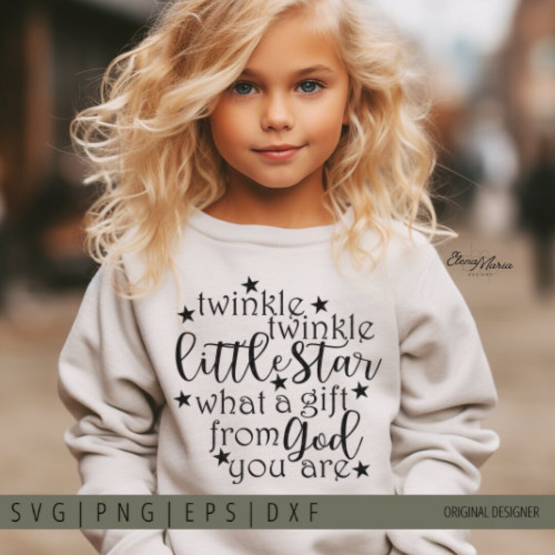 Baby Svg File Twinkle Twinkle Little Star Svg Png Dxf Cricut - Etsy