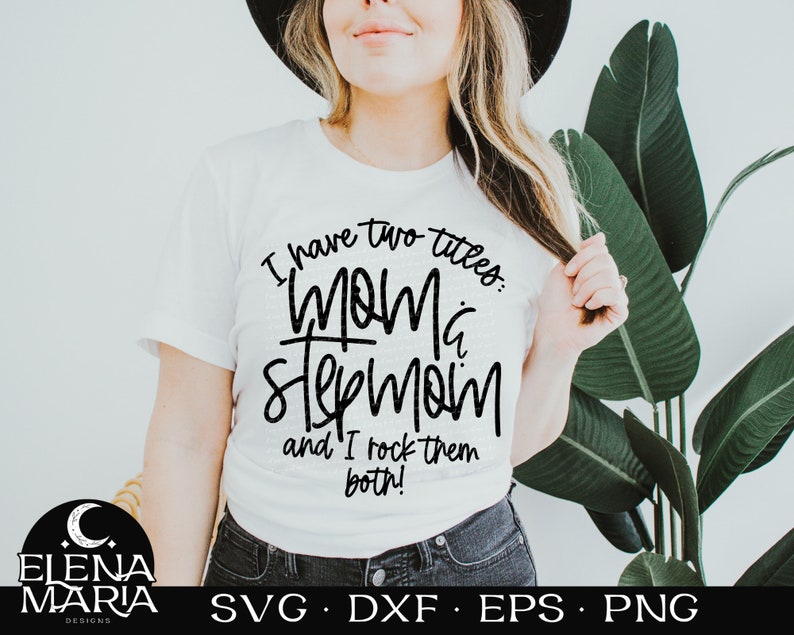 Stepmom Svg File Mothers Day Svg And Cut File For Cricut And Etsy