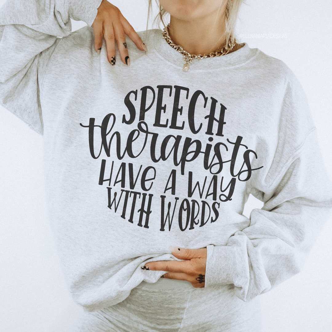 Speech Therapists Svg File School SVG Slp Shirt Png Clip Art Cricut Cut ...