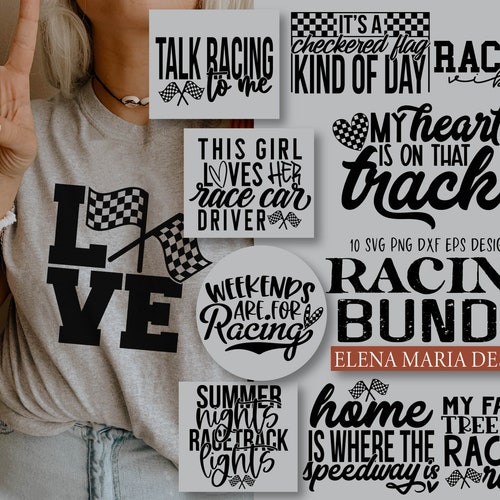 Racing SVG File Racing Mom Shirt Svg File Png Dxf Cricut Cut - Etsy