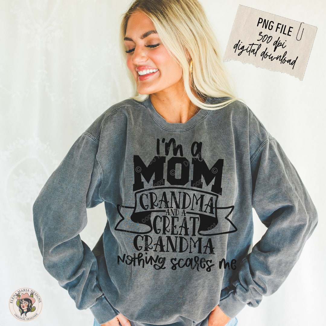 Mom Grandma Great Grandma Svg Mothers Day Svg Png Dxf Cricut Cut Files ...