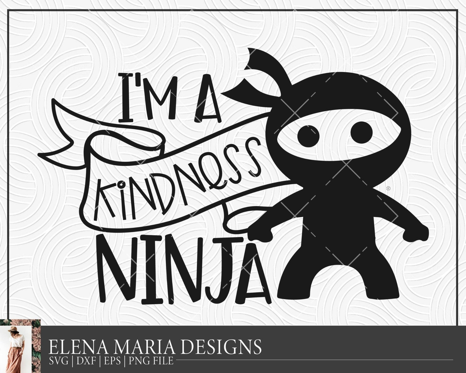 Cute Ninja SVG File Karate Svg Ninja Boy Svg Samurai Svg | Etsy