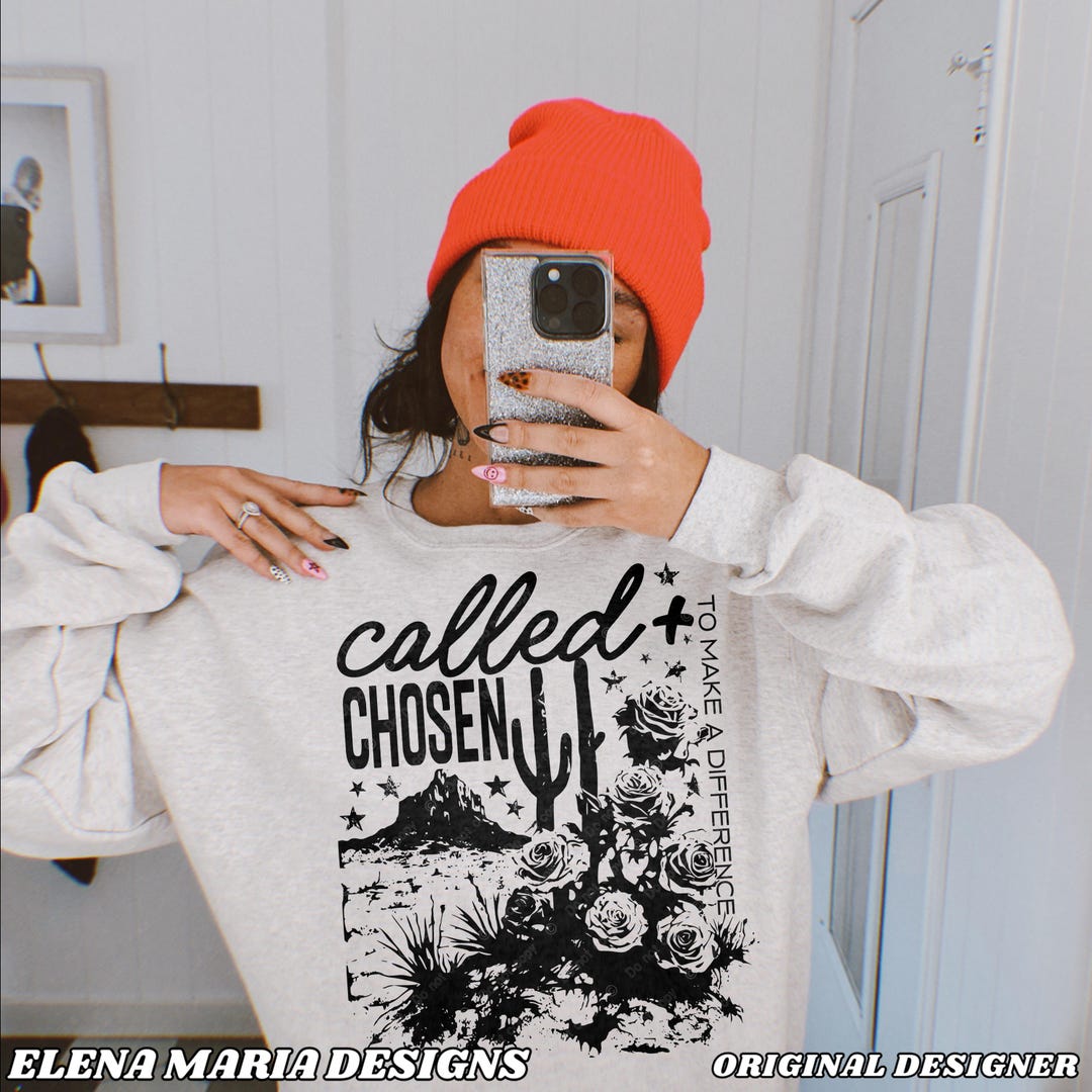 Called and Chosen Jesus Faith PNG File | Sublimation | Digital Download ...