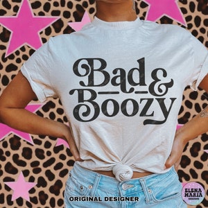 Bad and Boozy - Etsy