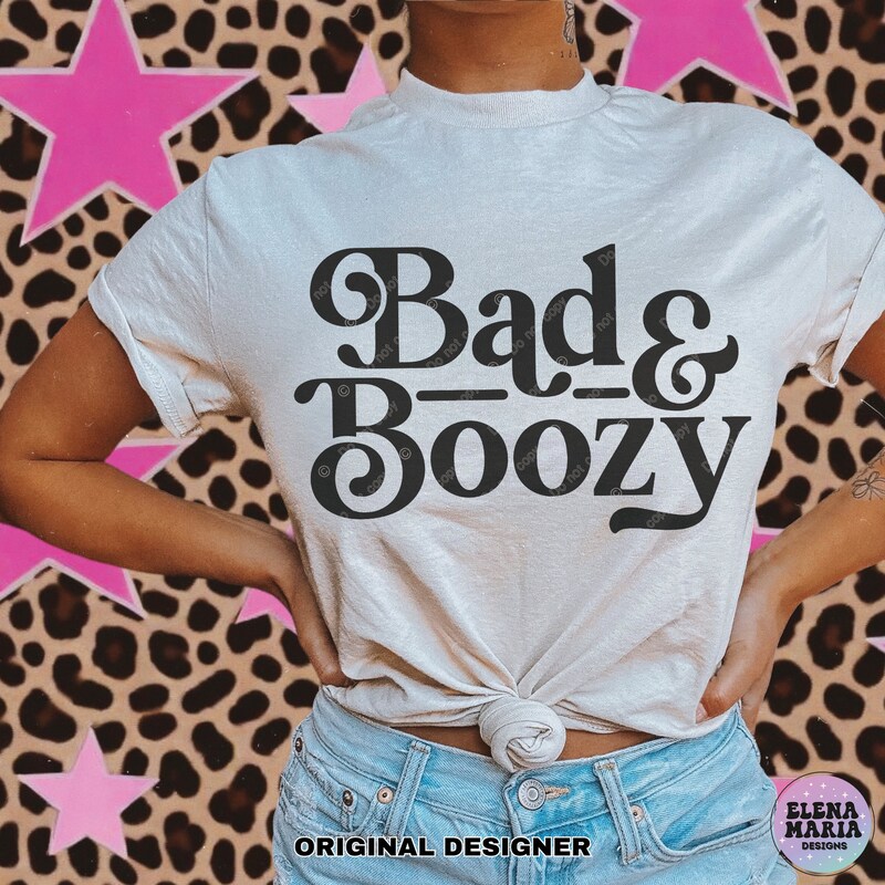 Bad and Boozy - Etsy