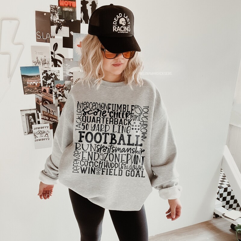 Football Subway Art - Etsy