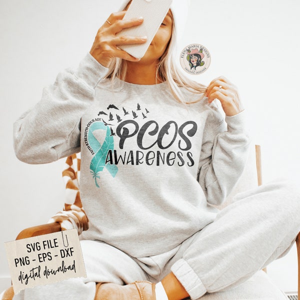 Pcos Awareness Svg - Etsy