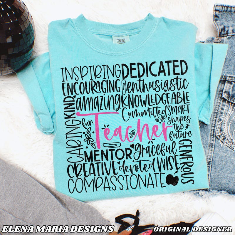 Teacher Subway Art - Etsy