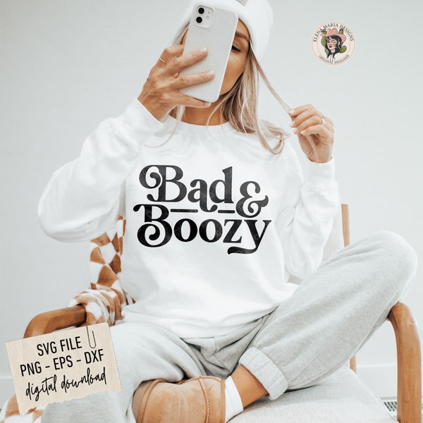 Bad and Boozy - Etsy