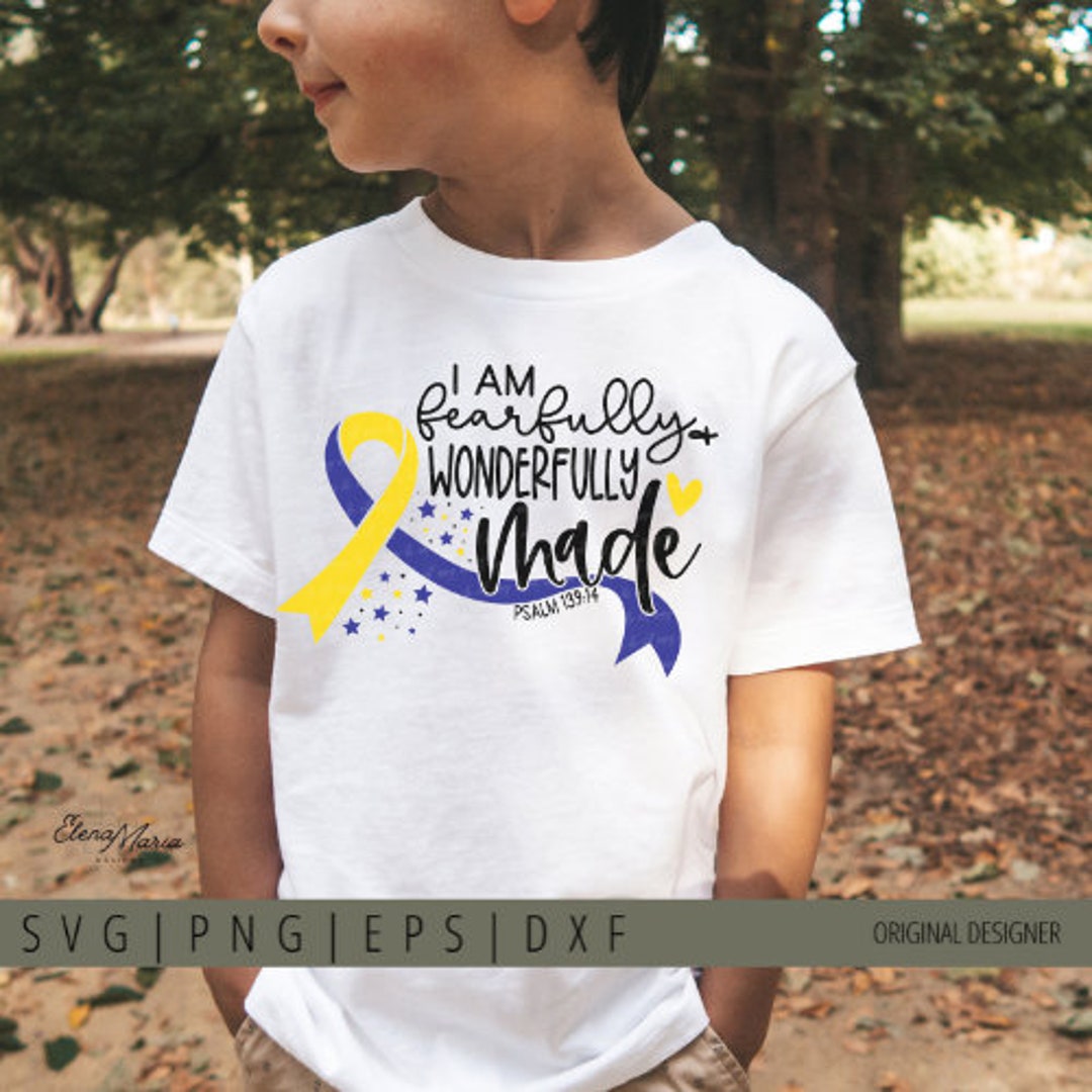 Down Syndrome Awareness SVG Cutting File Awareness Ribbon - Etsy