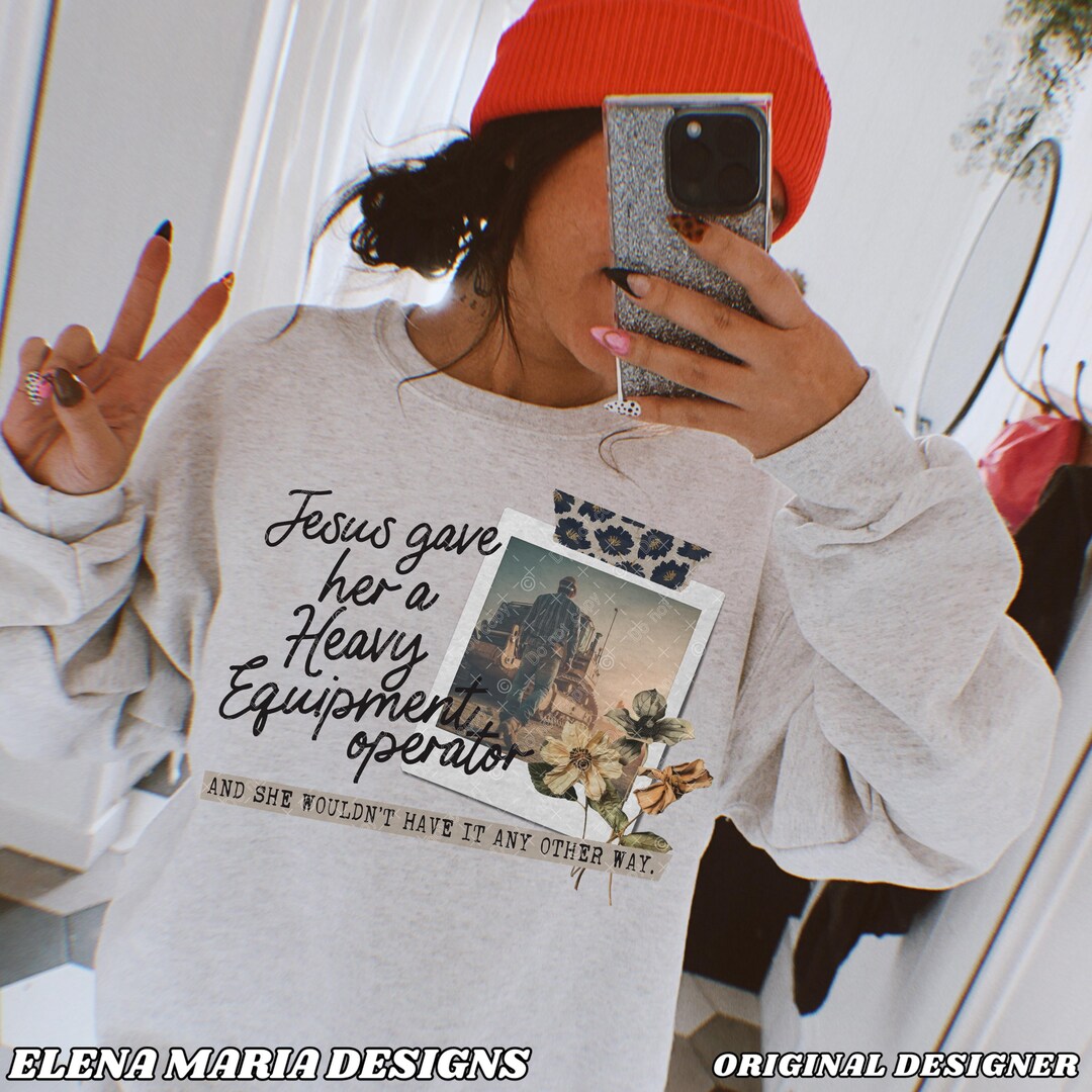 Jesus Png File Jesus Gave Her A Heavy Equipment Operator Sublimation ...