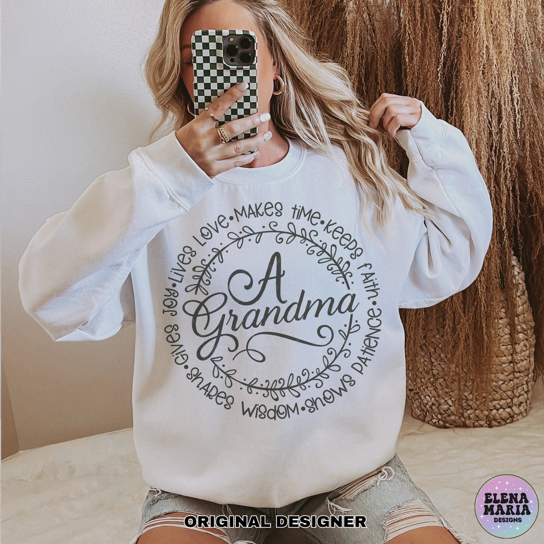 Grandma Svg File Mother Svg EPS Png Clip Art Cricut Cut Files ...