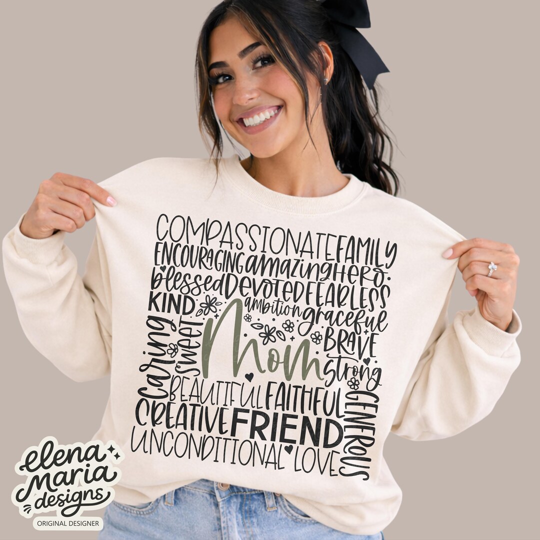 Mom Subway Art SVG: Mothers Day Cricut Cut File (digital Download) - Etsy