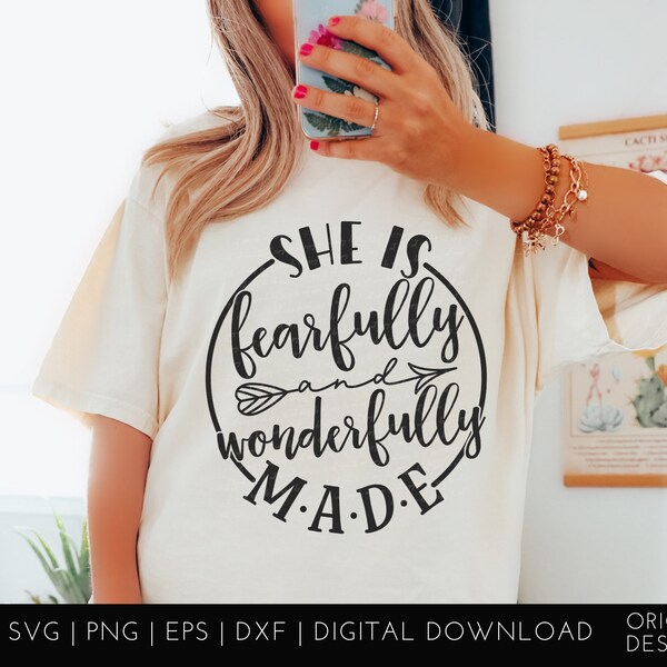 Fearfully and Wonderfully Made - Etsy
