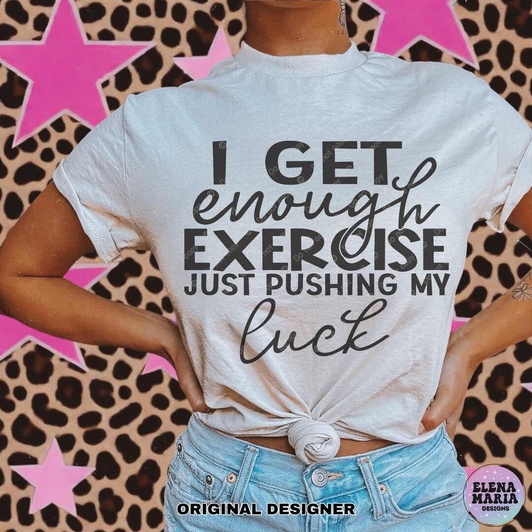 Fitness Humor Workout Svg File Exercise ESP Funny Fitness Png Clip Art ...