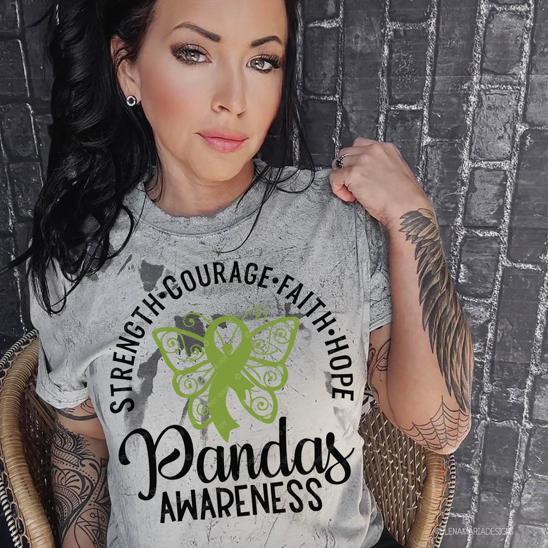 Pandas Awareness SVG File Faith Hope Love Svg Png Clip Art Cricut Cut ...