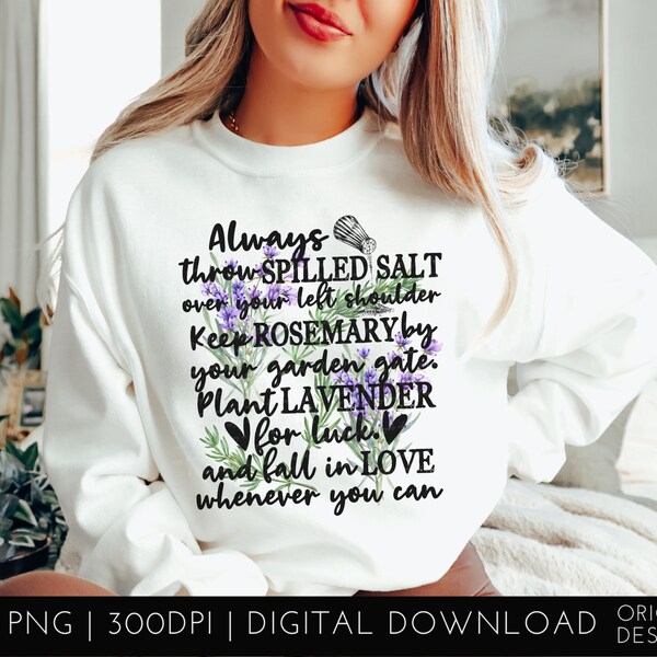 Always Throw Spilled Salt Practical Magic Svg - Etsy