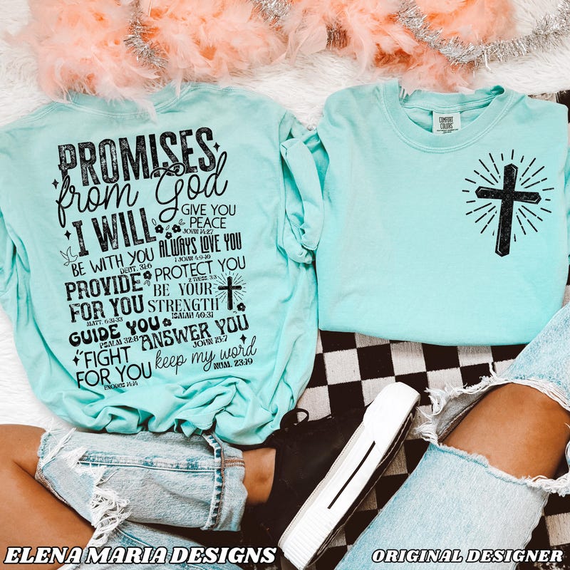 God Promises Transfers - Etsy