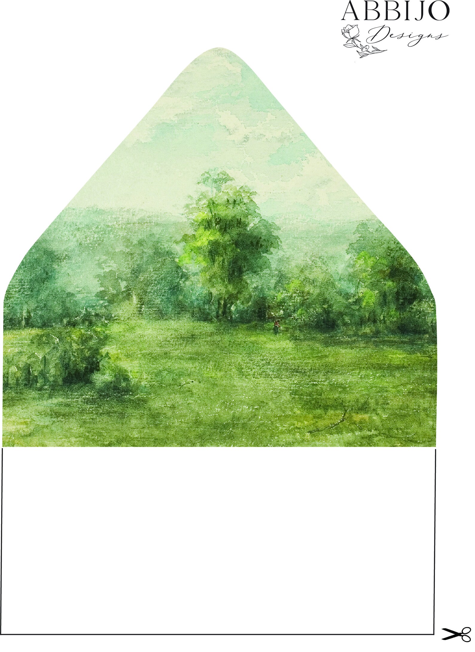 Printable Envelope Liners Templates INSTANT DOWNLOAD A7 - Etsy