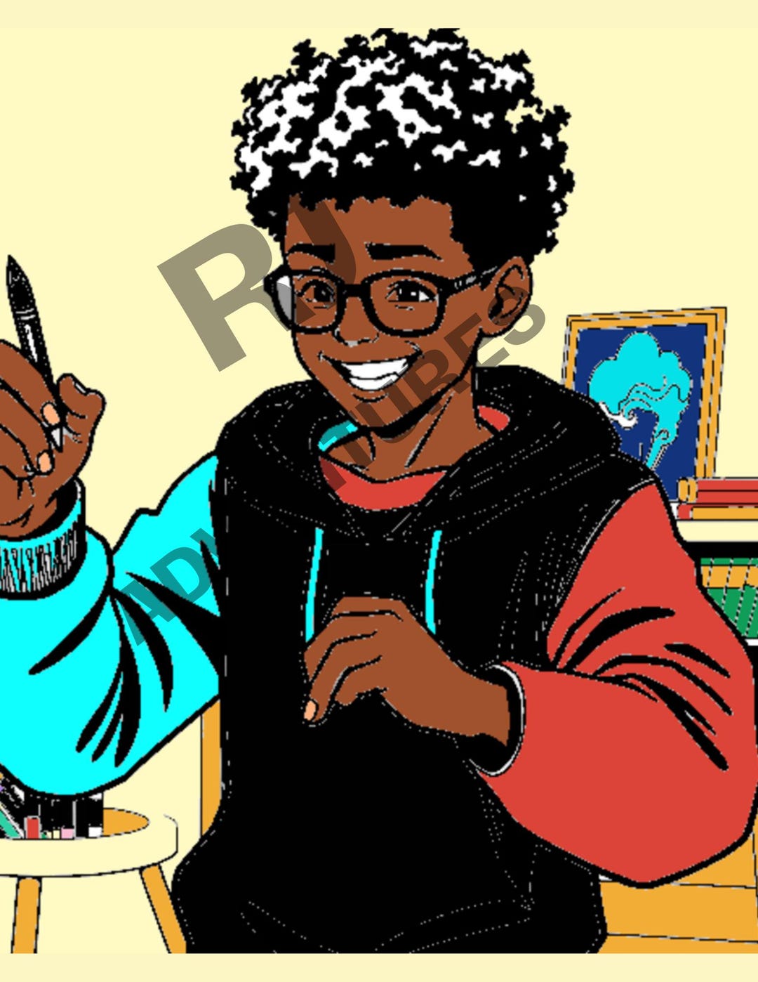 RJ Adventures Coloring Book- Boy Joy Adventures - Etsy
