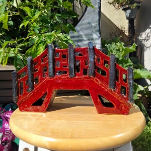 Printable Pottery Template and Instructions to Build a Japanese Bridge ...